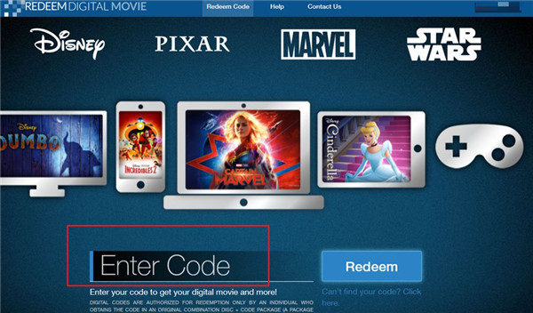 Disney Digital Copy Code Limfasole