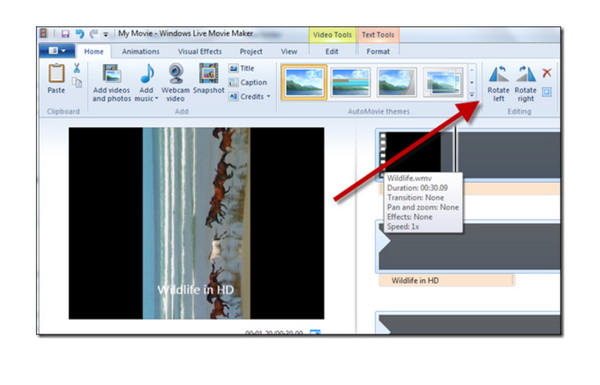How to Rotate MOV Video