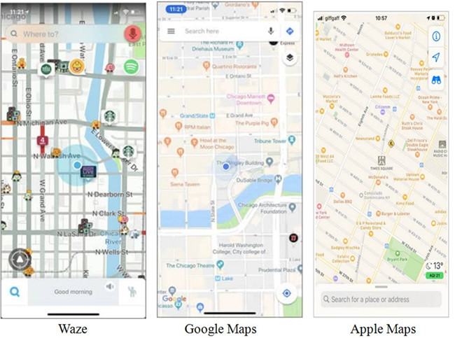 Waze vs. Google Maps vs. Apple Maps