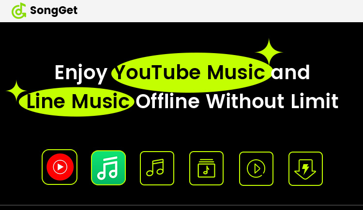 Enjoy YouTube Music and Line Music Offline Without Limit